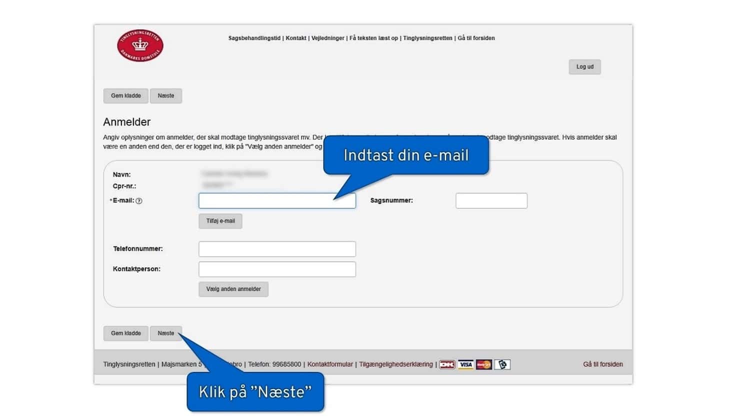 Guide til hvordan du tinglyser en ægtepagt på tinglysning.dk.